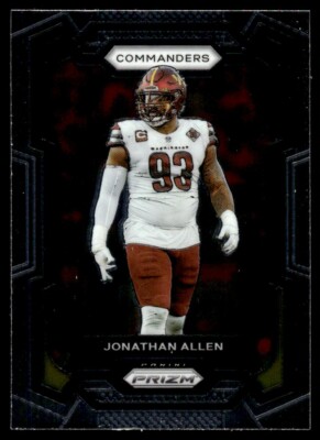 2023 Panini Prizm Jonathan Allen Washington Commanders #298 | eBay