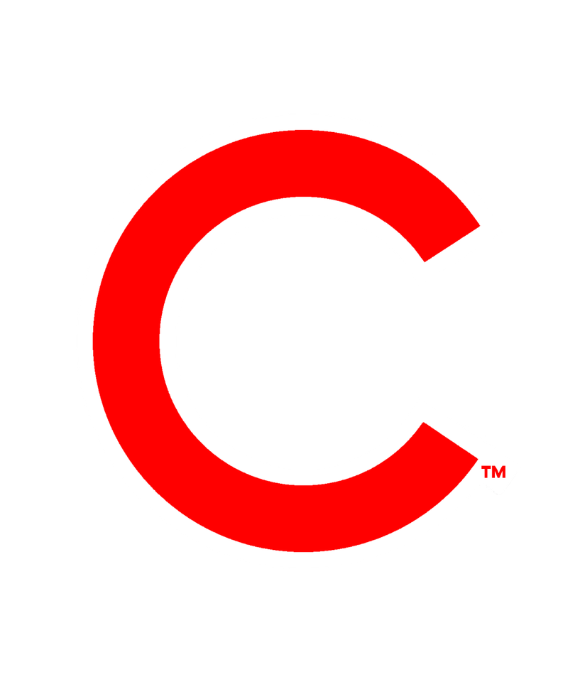 MLB Chicago Cubs Red C Logo Vinyl Decal Sticker 3" x 4" Car Window ...