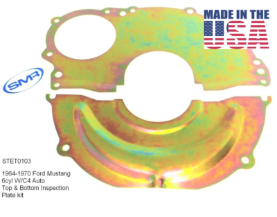 1965 -1973 Ford MUSTANG Transmission Inspection Plate 6 Cylinder Kit ...