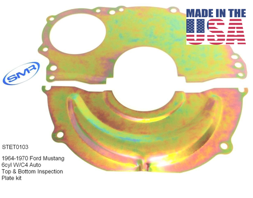 1965 -1973 Ford MUSTANG Transmission Inspection Plate 6 Cylinder Kit ...