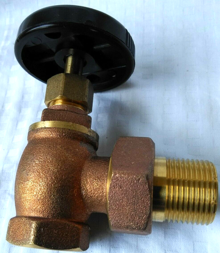 3/4" Steam Radiator Brass Valve LDR 020 8504 | eBay