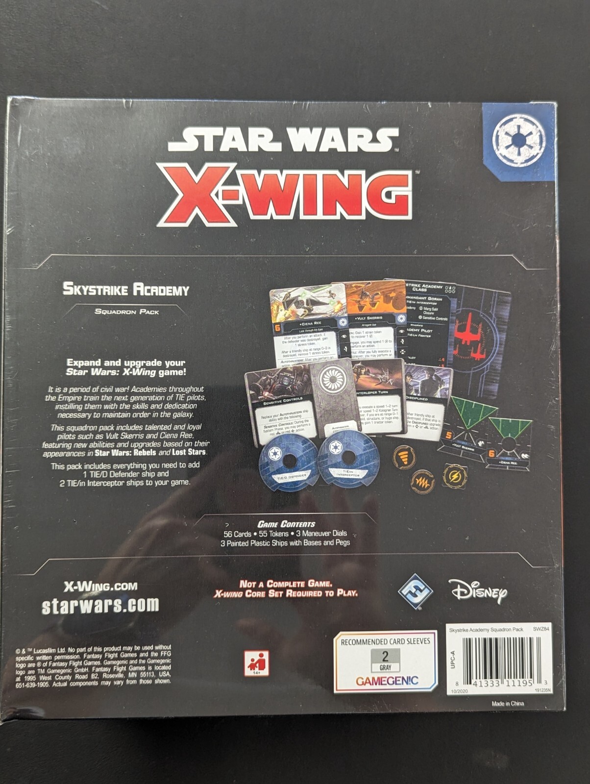 Star Wars X-Wing Miniatures Game Skystrike Academy Squadron Pack SWXZ84 ...