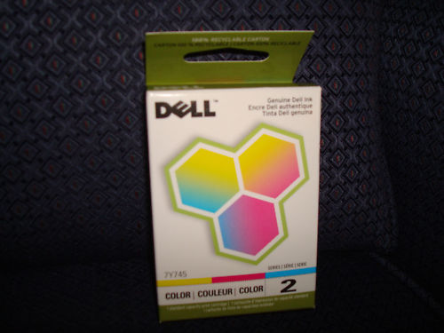 Genuine Dell Series 2 Black 7y743 Ink Print Cartridges A940 A960 for ...