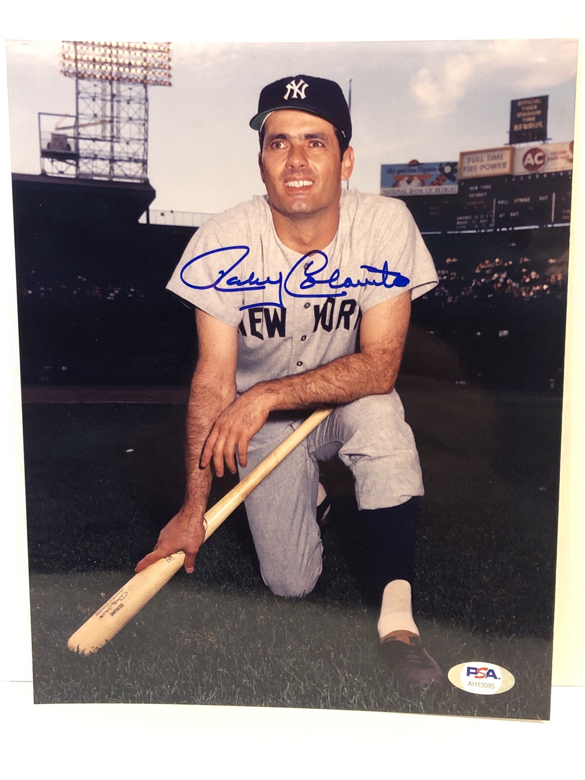 ROCKY COLAVITO SIGNED NY Yankees 8x10 PHOTO PSA/Dna | eBay