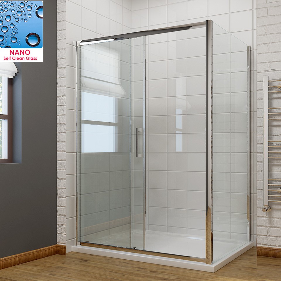 Sliding Walk in /Quadrant Shower Enclosure and Tray Frameless Pivot ...