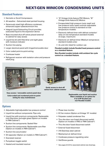 New Russell 3/4 HP outdoor condensing unit 208/230/1PH M#RFO080M4S-DANT ...