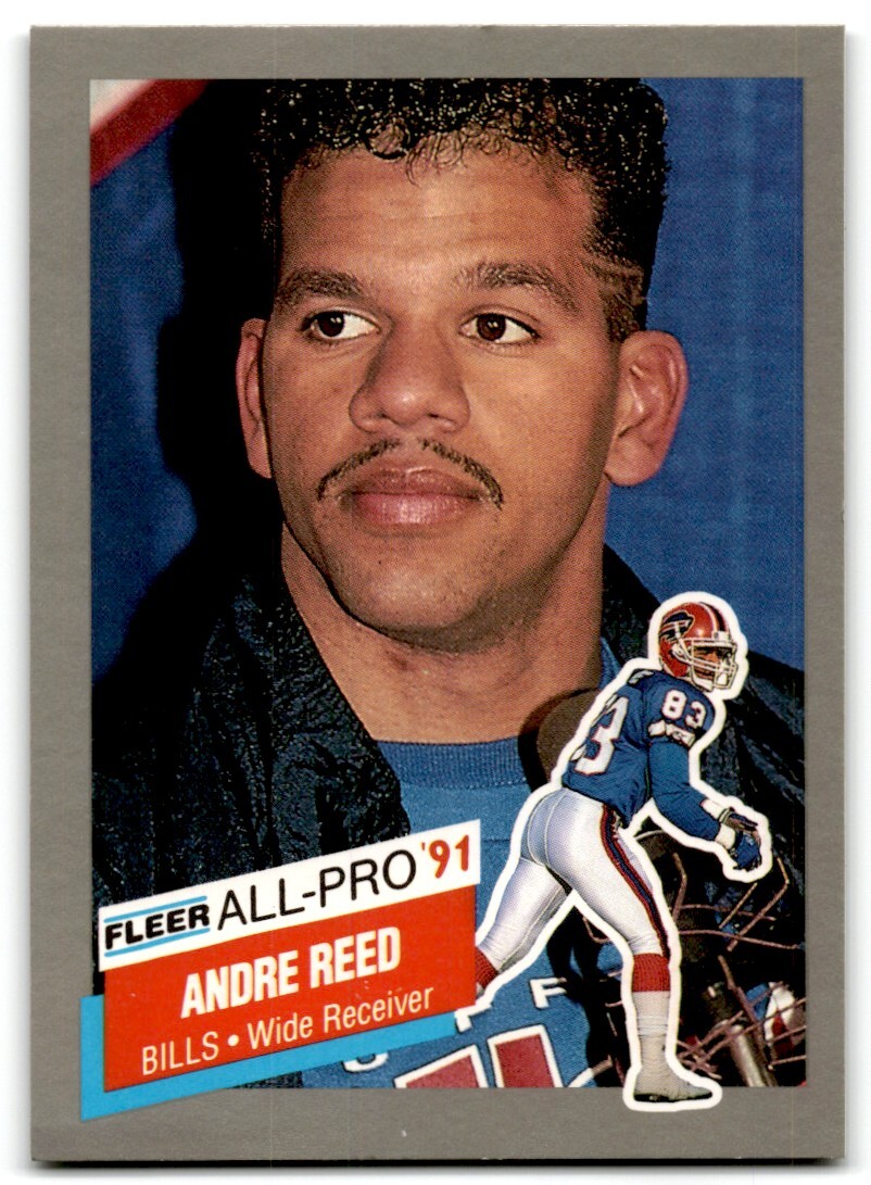 1991 Fleer All Pro Andre Reed Buffalo Bills #1 | eBay