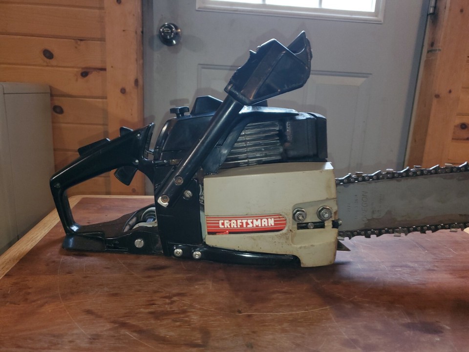 Craftsman 358.356080 Chainsaw With 16" Bar And Chain Runs Good Used ...