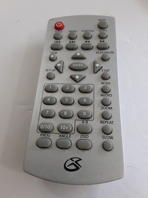 🌴 Original GPX D108S DVD Remote Control Tested/Working (BNI) | eBay