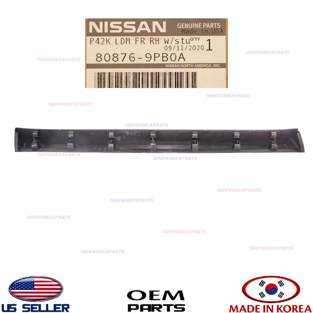 Genuine Nissan Pathfinder Front Rocker Molding 80876-9pb0a for sale ...