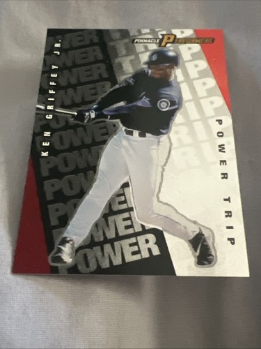 Pinnacle 1998 Ken Griffey Jr Power Trip Numbered W/error, completed ...