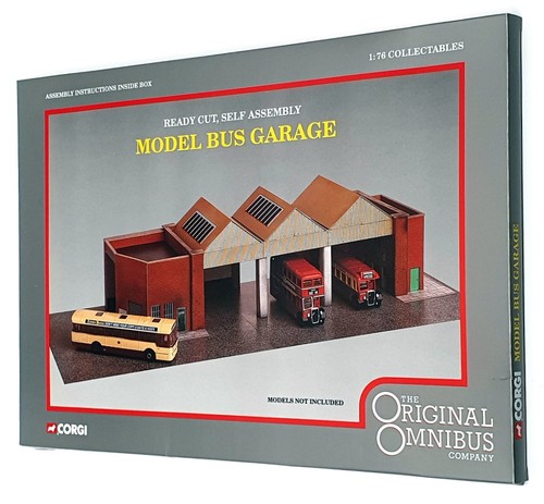 Corgi 1/76 Scale 95400 - Ready Cut Self Assembly Model Bus Garage | eBay UK