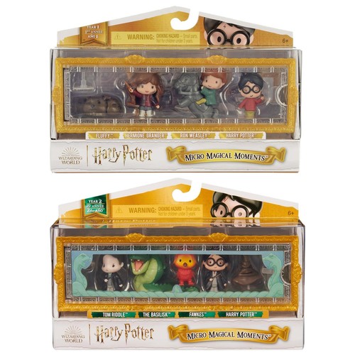 Harry Potter Figures Set Of 4 Micro Magical Moments Mini Characters ...