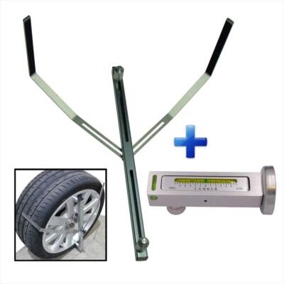 Magnetic Wheel Alignment Camber Caster Gauge + Blackline 'Y' Camber Bar ...
