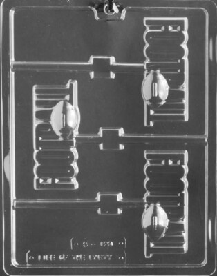 FOOTBALL LOLLY mold Chocolate super bowl LVIII 58 49ers 49 ers Chiefs ...