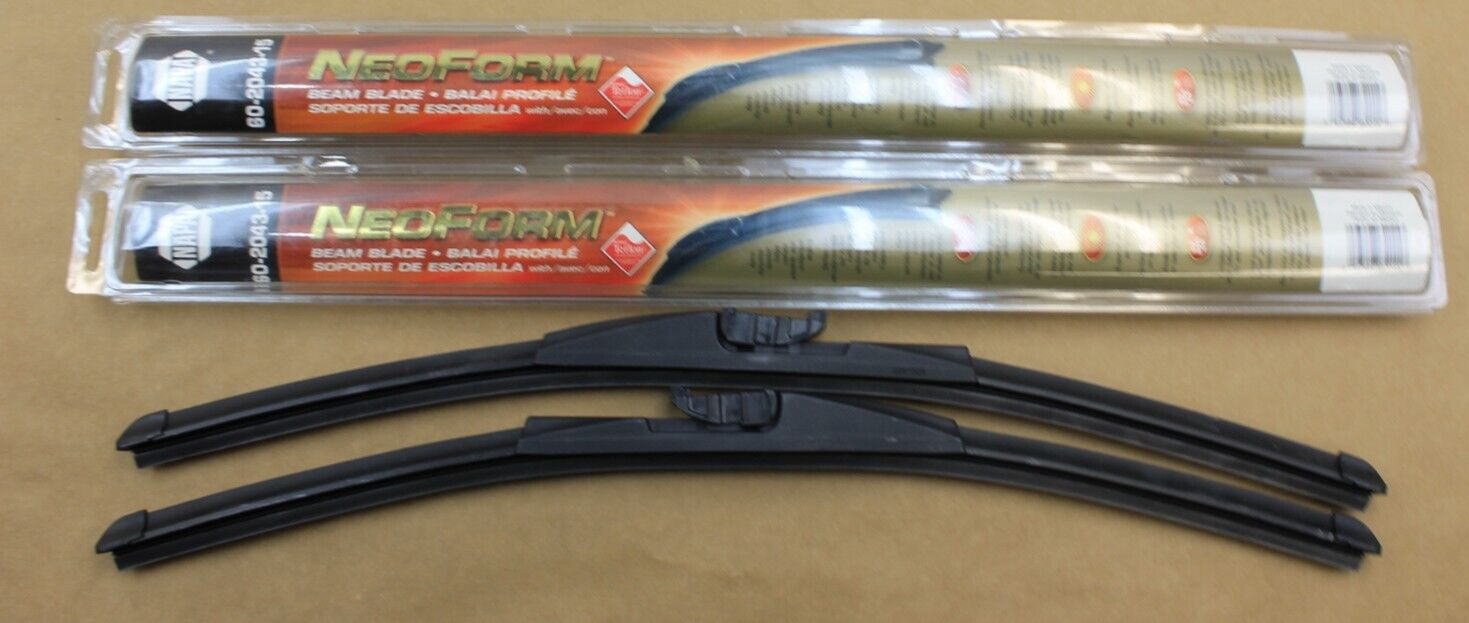 Napa NeoForm 20" Inch Push Button Beam Winter All Weather Wiper Blades ...