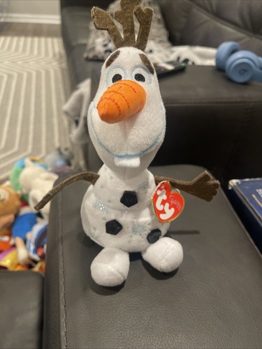 TY Beanie Boo Christmas Snowman Frozen II Holiday Olaf Plush Toy 7 ...