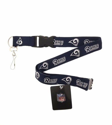 2 Pack - Nfl Lanyard Los Angeles Rams 18" 100% Polyester | eBay