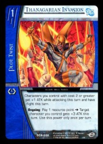 VS System: Thanagarian Invasion [Played] DC Infinite Crisis TCG CCG ...