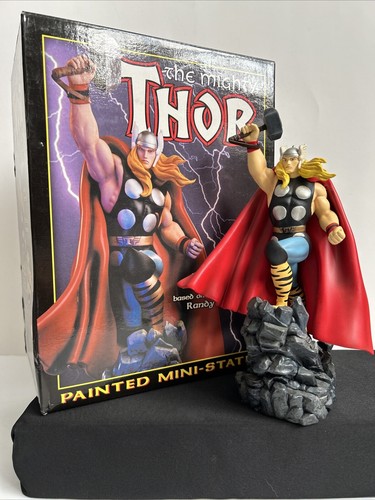 MARVEL COMICS THE MIGHTY THOR PAINTED MINI STATUE BOWEN DESIGNS LIMITED ...