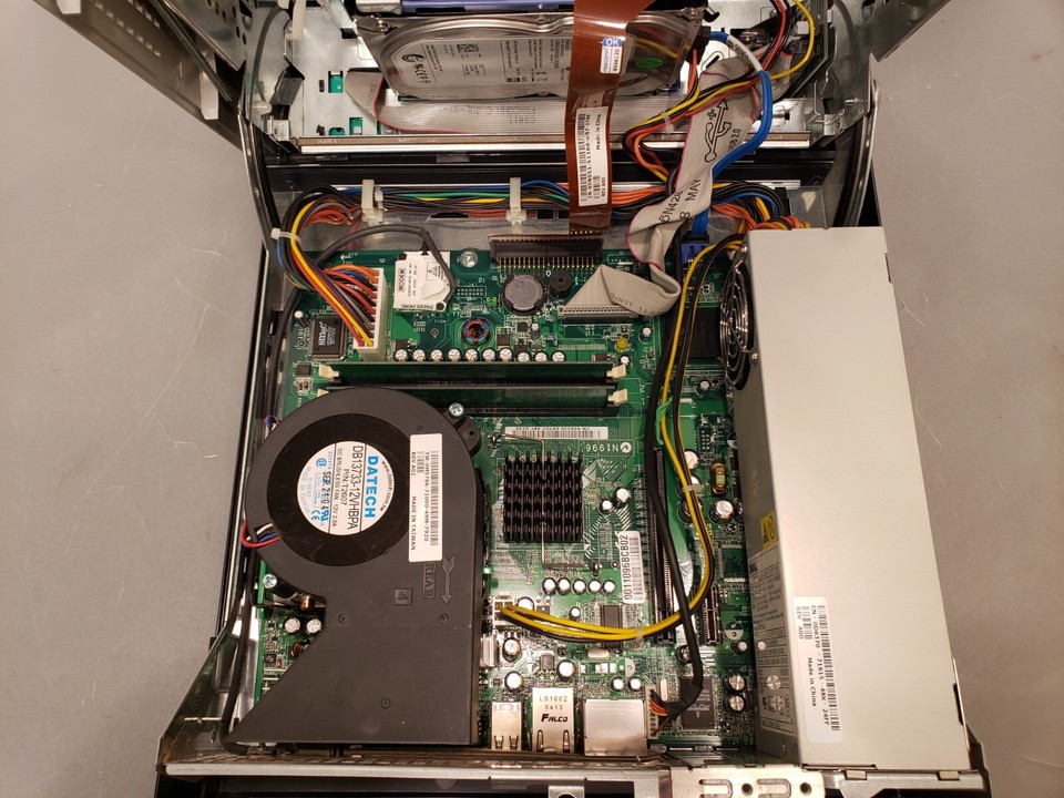 Vintage Dell Dimension 4700C Mini Tower PC Pentium 4 2.8GHz 512MB 250GB ...