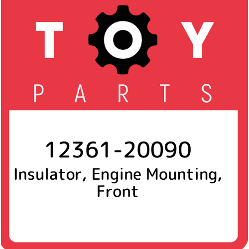 12361-20090 Toyota Insulator, engine mounting, front 1236120090, New ...