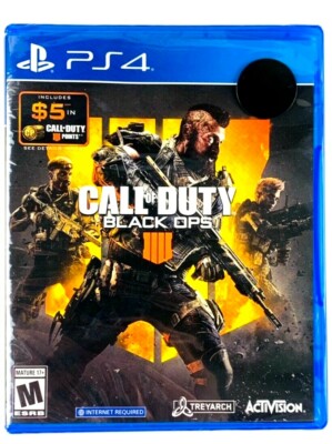 Call of Duty Black Ops IIII 4 PS4 Game Brand NEW FACTORY SEALED ...