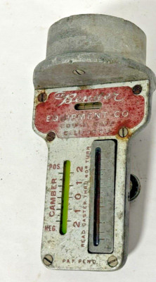 Vintage JH Bender Model 400 Magnetic Camber Caster Gauge for Parts or ...