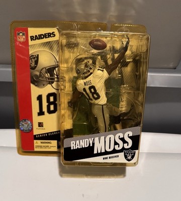 McFarlane Randy Moss Oakland Raiders #18 NFL Series 11 Action Figure ...