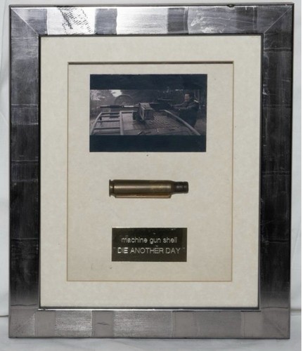 James Bond 007 Original Movie Prop Machine Gun Shell Die Another Day ...