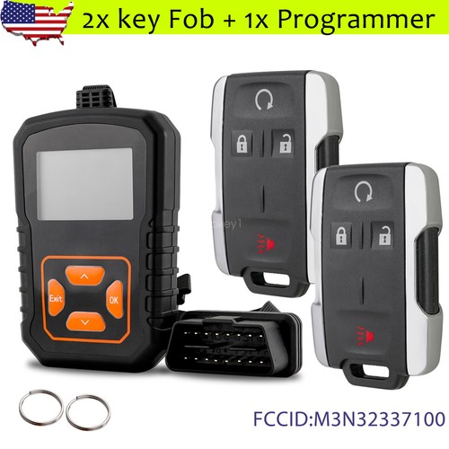 2 for 2014-2018 Chevy Silverado GMC Sierra 1500 2500 Remote Key Fob ...