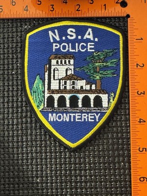 NSA Police Monterey California Patch | eBay