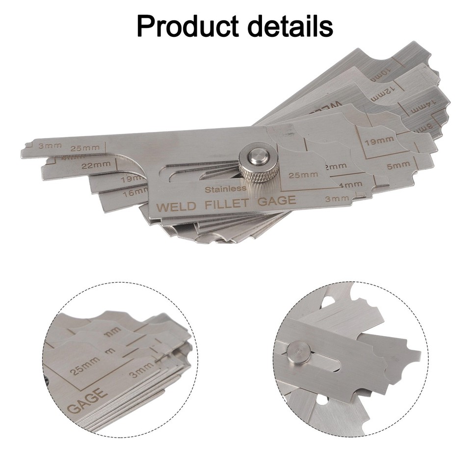 Fillet Welding Inspection Kit 7 Piece Set for Accurate Weld ...