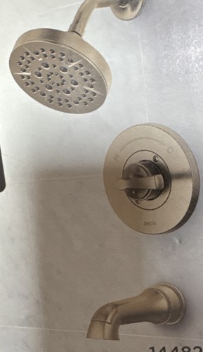 Delta Faryn Monitor Tub & Shower Champagne Bronze NEW | eBay