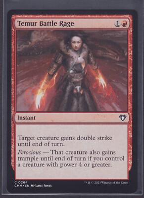 Temur Battle Rage #264 Commander Masters | eBay Australia
