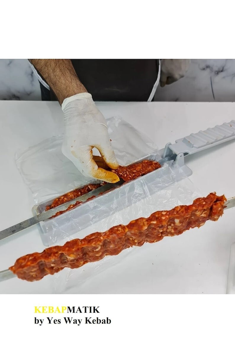 Kofta Kebab KEBAPMATIK from Yes Way Kebab Maker, Kebab Press, Manual ...