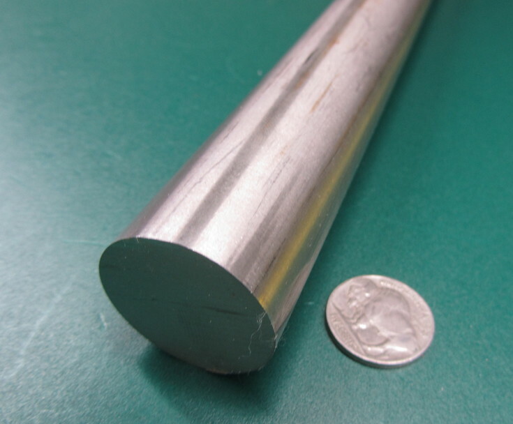 316/316L Stainless Steel Rod, 1.188" ( 1 3/16") Diameter x 3 Foot ...