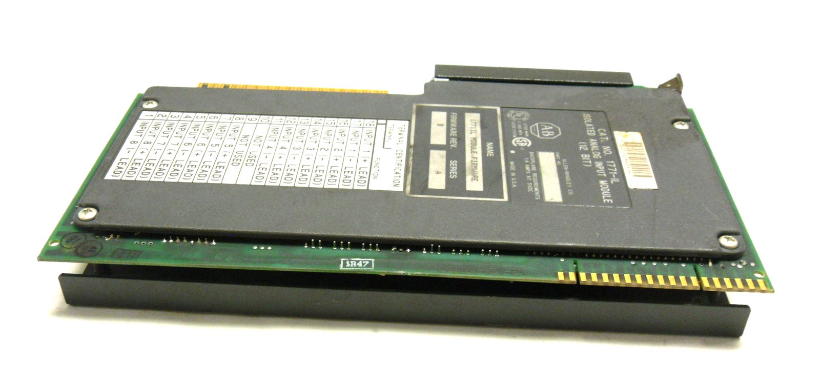 ALLEN BRADLEY 1771-IL /A ISOLATED ANALOG INPUT MODULE 1.4A 5VDC ...