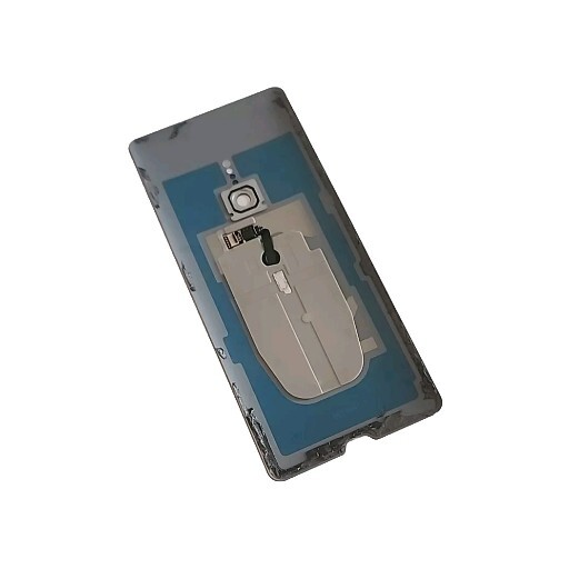 Original Sony Xperia XZ3 H8416 H9436 Battery Cover Touch Id Back Silver ...
