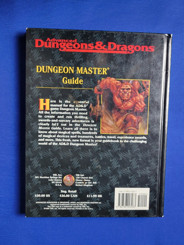 Dungeon Master Guide (2160) - AD&D | eBay