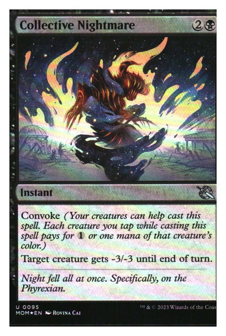 Collective Nightmare (Foil) March of the Machine MTG - NM+ | eBay