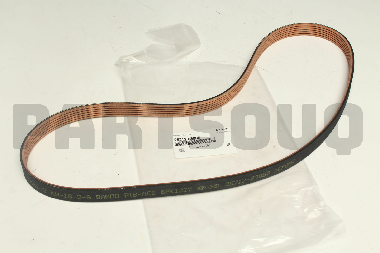 2521203980 Genuine Hyundai / KIA RIBBED BELT-V | eBay