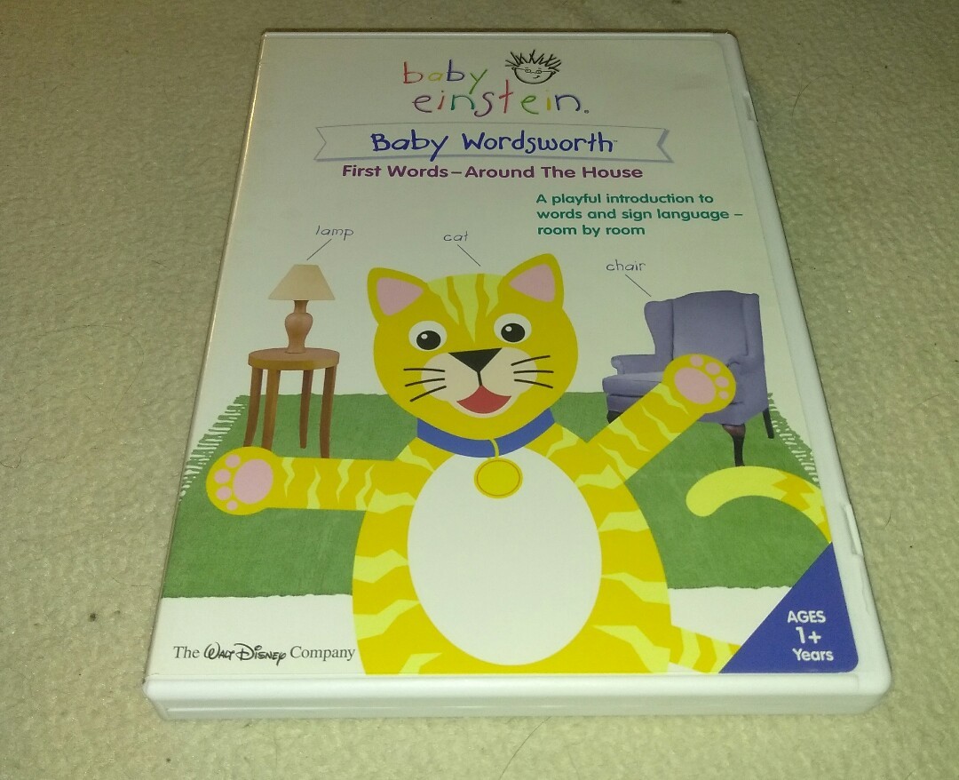 Baby Einstein: Baby Wordsworth First Words - Around The House (DVD ...