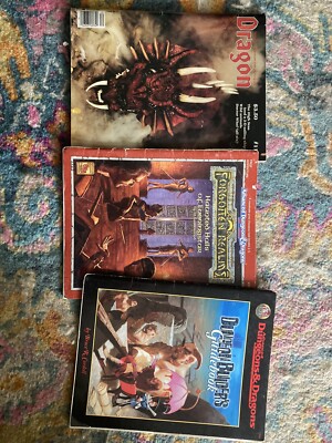 AD&D 2e Lot dungeon Builders Guidebook, Module, Dragon Magazine | eBay