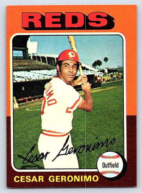1975 Topps - #41 Cesar Geronimo for sale online | eBay