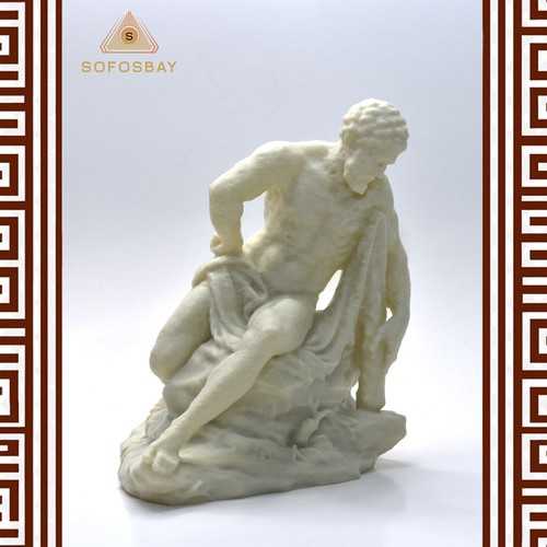 Hercules at Rest Sculpture- Laurent Delvaux - Greek Neoclassical Style ...