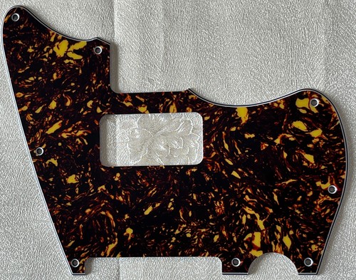 For Jazzcaster Telemaster Hybrid With TV Jones Guitar Pickguard Brown ...