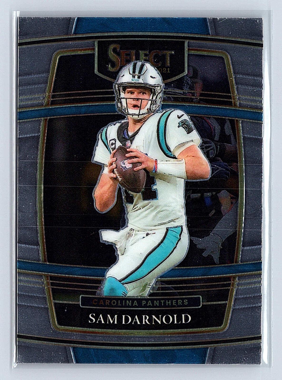 2021 Panini Select Football Concourse Sam Darnold Card #7 Carolina ...