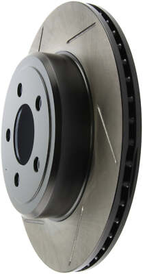 StopTech PS w/ Vented Rear Disc Rear R SportStop Slot Rotor Fits 05 ...