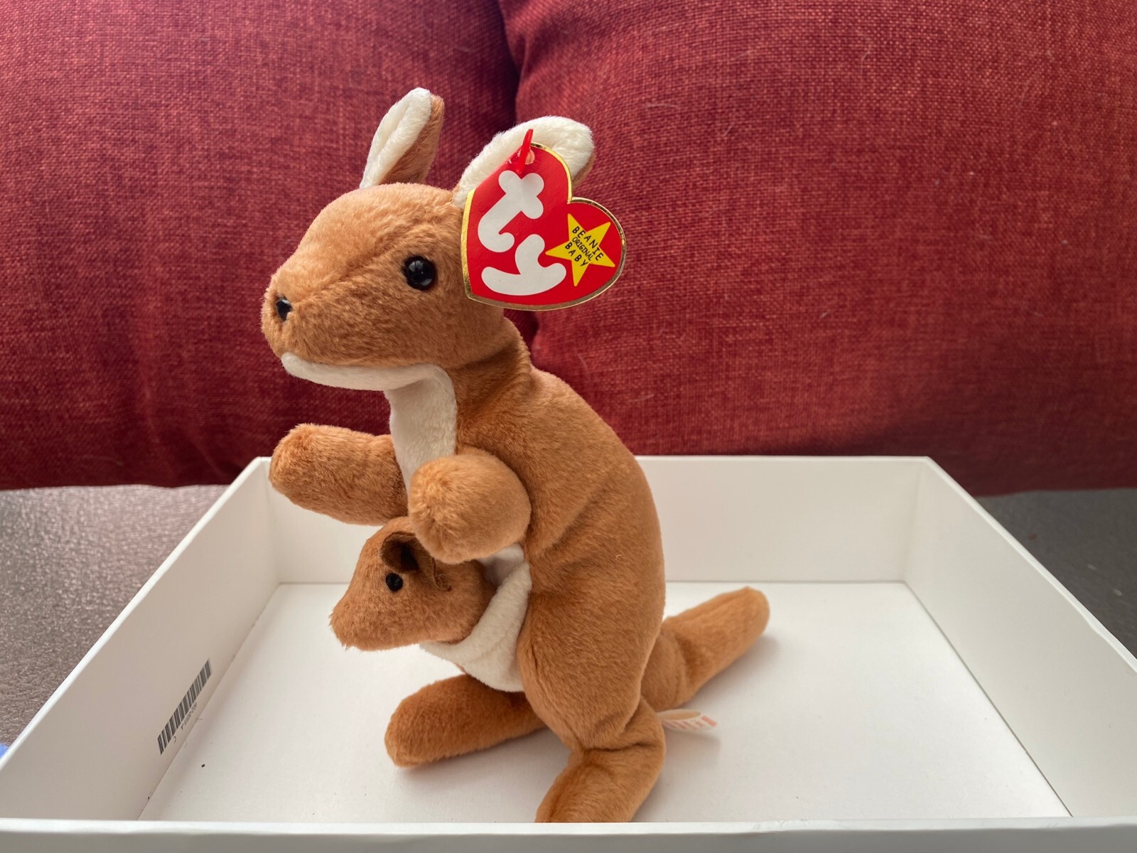 Ty Beanie Baby 1996 Pouch the Kangaroo NEW | eBay
